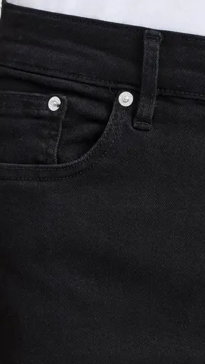 FRAME Modern Straight Jeans - Black