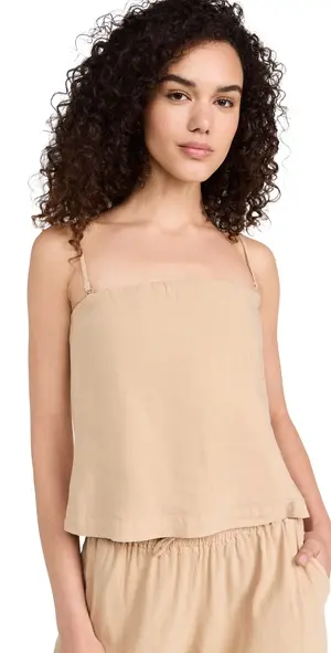 Monrow Linen Tube Tank