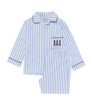 Trotters Cotton Felix Pyjama Set - Blue