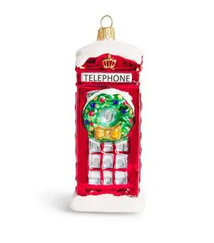 Harrods Telephone Booth Tree Decoration Multi