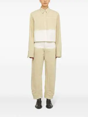JIL SANDER Gradient-effect Denim Shirt