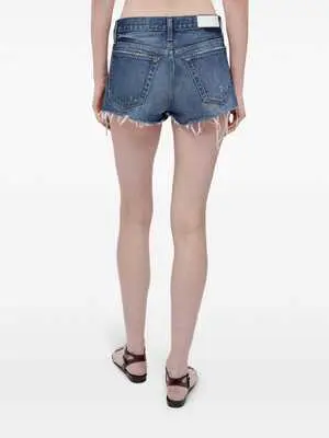 RE/DONE Mid-rise Denim Shorts