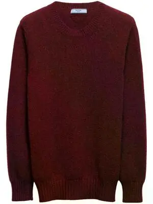 Prada Crew-neck Jumper - Red