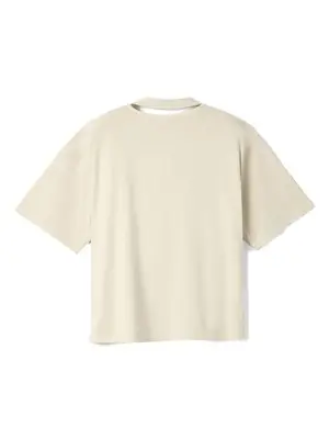 Camper Logo-embroidered T-shirt - Neutrals