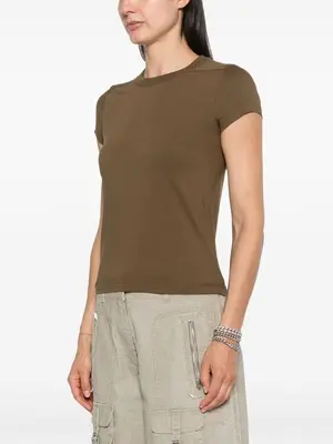 Rick Owens Level Cropped T-shirt - Green