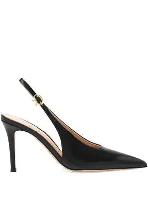 GIANVITO ROSSI Robbie 85mm Slingback Pumps - Black