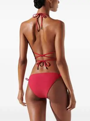 Karl Lagerfeld Rue St-guillaume Triangle Bikini Top - Pink