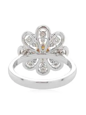HYT JEWELRY 18kt Yellow Gold, Palladium, And Diamond Ring