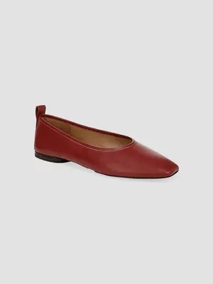 Vince Vivian Leather Flats