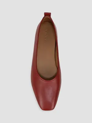 Vince Vivian Leather Flats