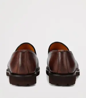 Bontoni Leather De Bustis Loafers