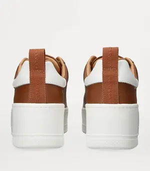 Carvela Leather Connected Slip-on Sneakers