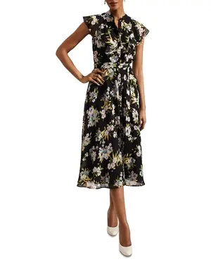 HOBBS LONDON Erica Midi Dress