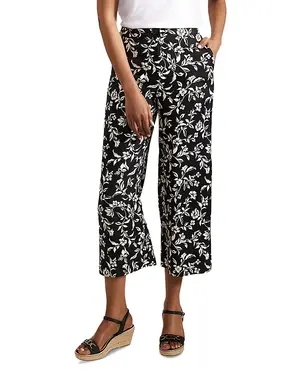HOBBS LONDON Eve Cropped Trousers