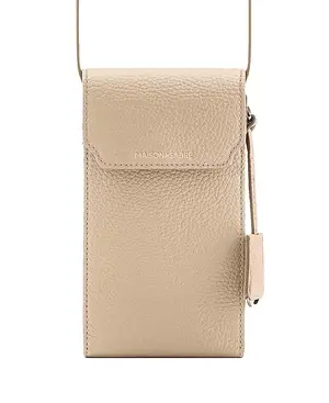 MAISON DE SABRE Leather Phone Pouch - Saharan Nude