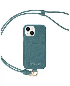 MAISON DE SABRE Sling Phone Case (iphone 15) Bondi Blue
