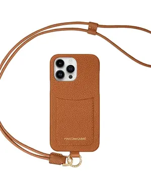 MAISON DE SABRE Sling Phone Case - Pecan Brown
