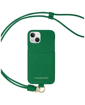 MAISON DE SABRE Sling Phone Case - Emerald Green