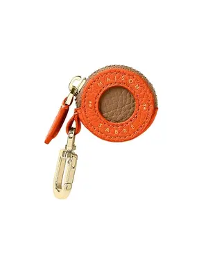 MAISON DE SABRE Leather Airtag Charm - Manhattan Sandstone