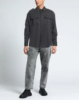 Dsquared2 Shirt Size Virgin Wool, Elastane - Charcoal