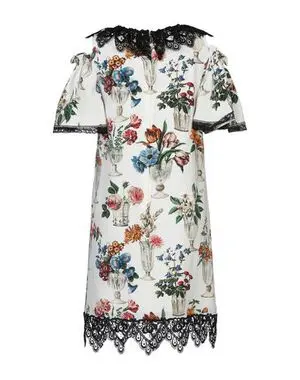 Dolce & Gabbana Mini Dress With Floral Design