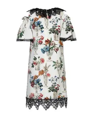 Dolce & Gabbana Mini Dress With Floral Design