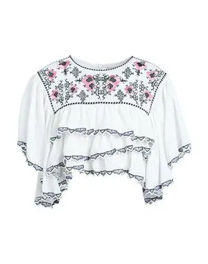 Isabel Marant Étoile Embroidered Crepe Top