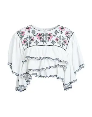 Isabel Marant Étoile Embroidered Crepe Top