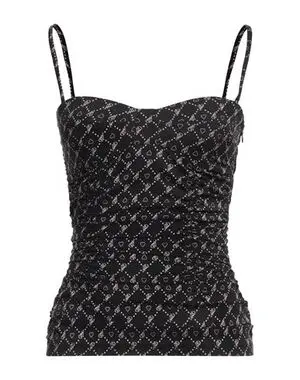 Pinko Logo-print Top - Black