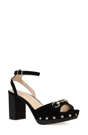Pelle Moda Anara Platform Sandal - Black