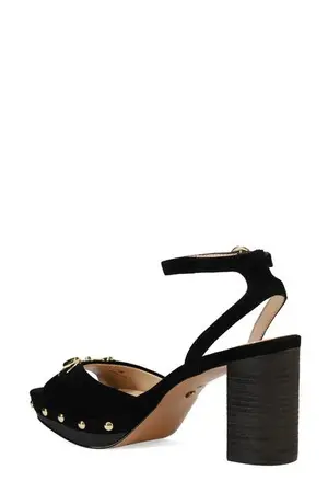 Pelle Moda Anara Platform Sandal - Black