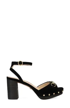 Pelle Moda Anara Platform Sandal - Black