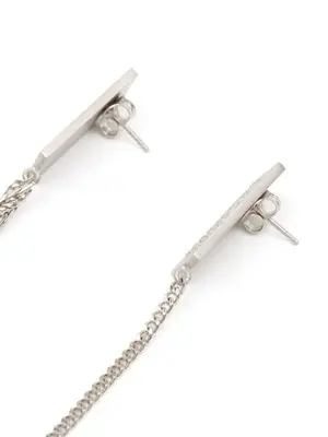 MAISON MARGIELA Numbers-motif Drop Earrings