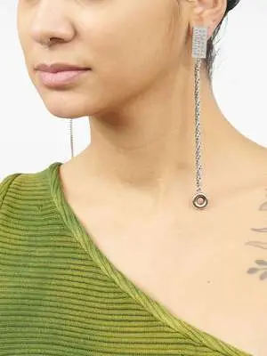 MAISON MARGIELA Numbers-motif Drop Earrings