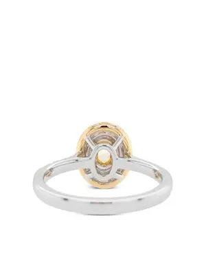 HYT JEWELRY 18kt White Gold Diamond Ring