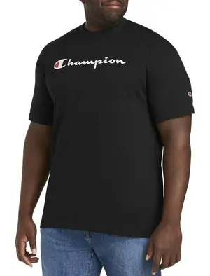 Champion Script T-shirt - Black