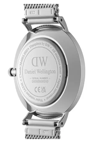 DANIEL WELLINGTON Classic Multi-eye Mesh Strap Watch - Silver