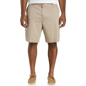 NAUTICA Big & Tall Deck Stretch Shorts - Khaki