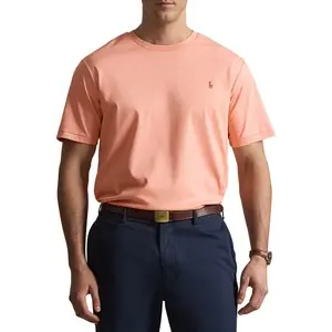 Polo Ralph Lauren Big & Tall Soft Touch T-shirt - Soft Orange Heather