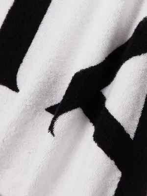 Alaïa Printed Cotton-terry Pareo