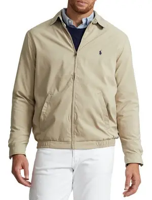 Polo Ralph Lauren Big & Tall Microfiber Windbreaker - Sand