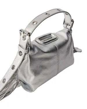 Maje Miss M Mini Bag - Silver
