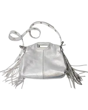 Maje Miss M Mini Bag - Silver