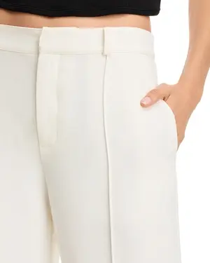 Cinq À Sept Alliston Wide Leg Trousers - Ivory