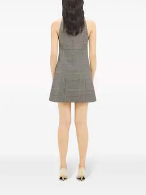 COURREGES Sleeveless A-line Dress - Black
