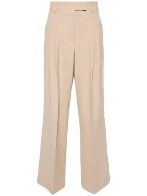 BY MALENE BIRGER Cymbaria High-waist Palazzo Pants - Neutrals