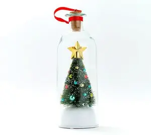 MR. CHRISTMAS 8' Recordable Christmas Tree In Bottle - One-color