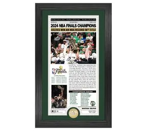 HIGHLAND MINT 2024 Nba Champ Front Page News Br Onze Coin Photo - One-color