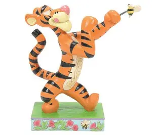 JIM SHORE Disney Traditions Tigger Fighting Bee