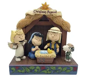 JIM SHORE Peanuts Peanuts Christmas Pageant - One-color